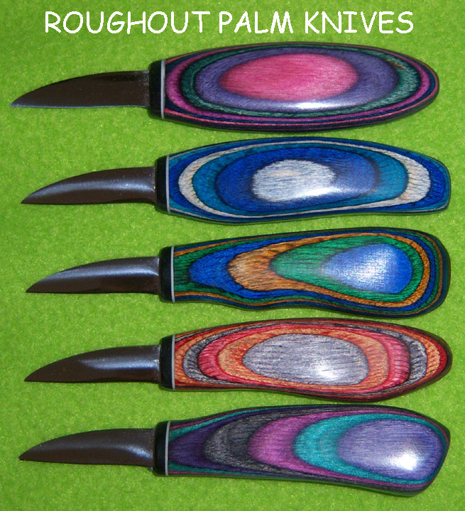 Helvie® Roughout Palm Knives – Helvie® Knives LLC